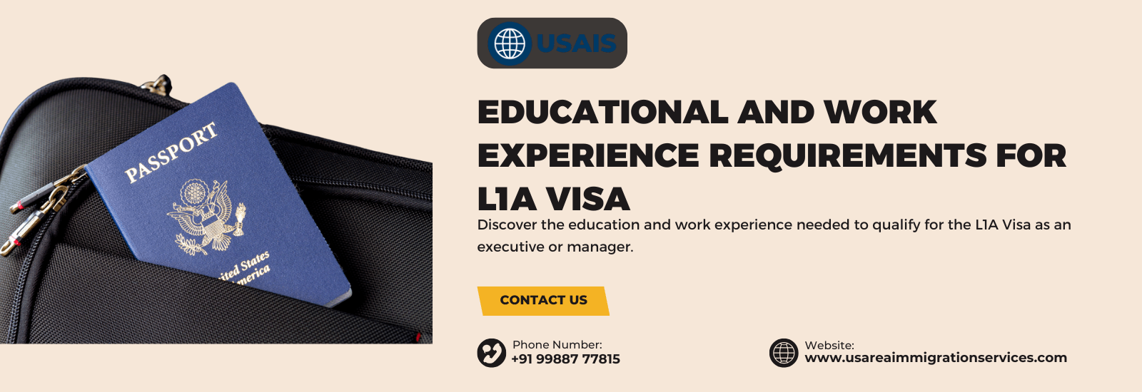 L1A Visa: Educational & Work Experience Requirements Explained - USAIS