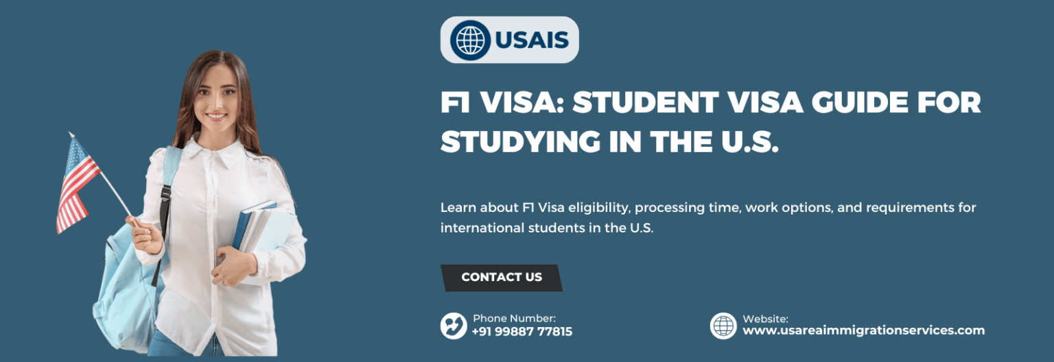 F1 Visa, US Student Visa, Application, Requirements, Work Options - USAIS