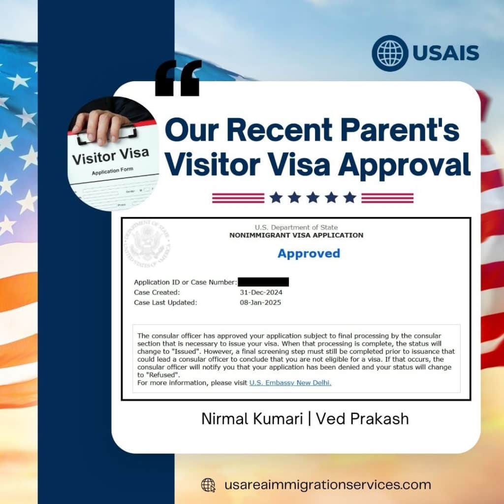 L1 Visa Approval Notice & Photo | USAIS Gallery