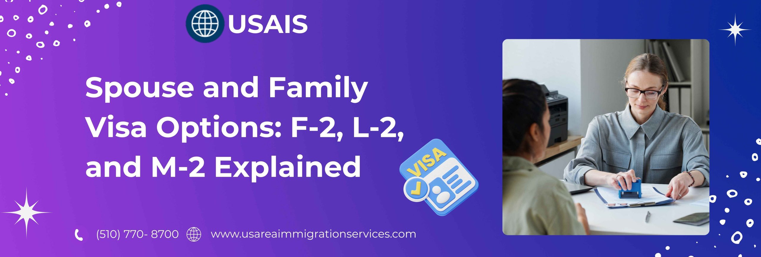 F-2, L-2 & M-2 Dependent Visas Explained